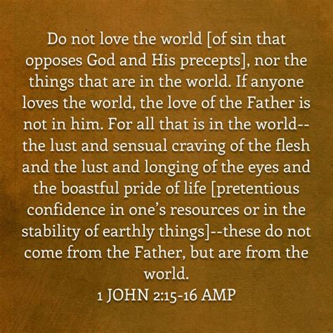 1 John 2 15 16 Artofit
