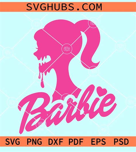 Barbie Girl Halloween Svg Scary Barbie Svg Halloween Doll Svg Spooky