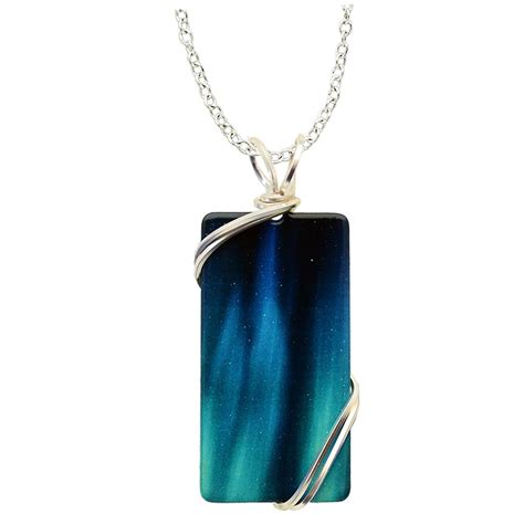 Aurora Necklace Northern Lights Jewelry Aurora Borealis 18