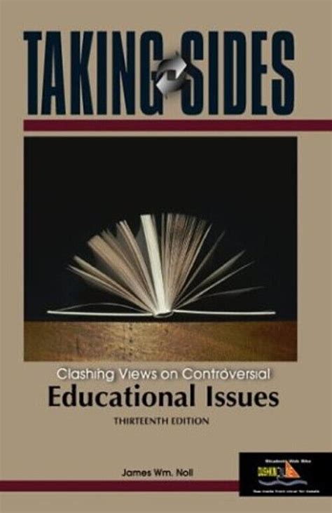Taking Sides Clashing Views On Controversial Educational Issues