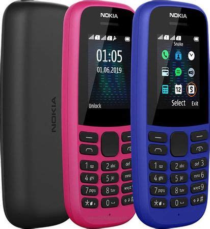 Nokia 105 Dual Sim 2019 година, цена в София, България, Нокия, с две ...