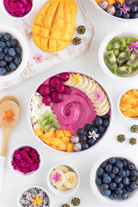 Tropical Pitaya Smoothie Bowl Purely Kaylie