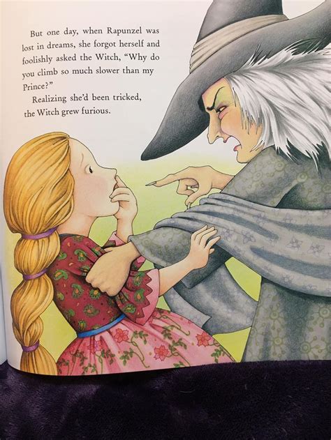 The Evil Witch Furiously Angry With Rapunzel After Rapunzel Accidentally Tells Her About Her