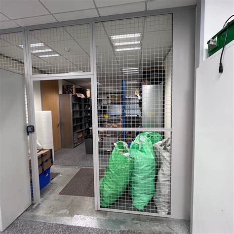 Secure Room Troax Partitioning S S Office Interiors