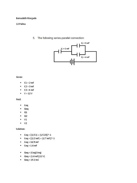 Capacitors Series Parallel Pdf