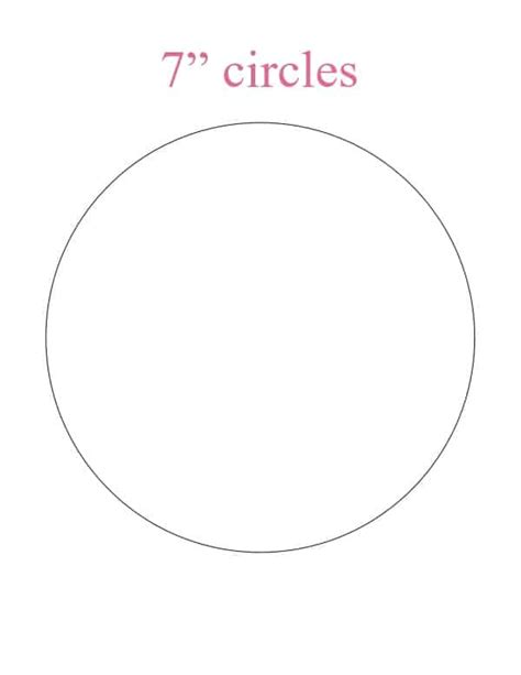 Free Circle Printables