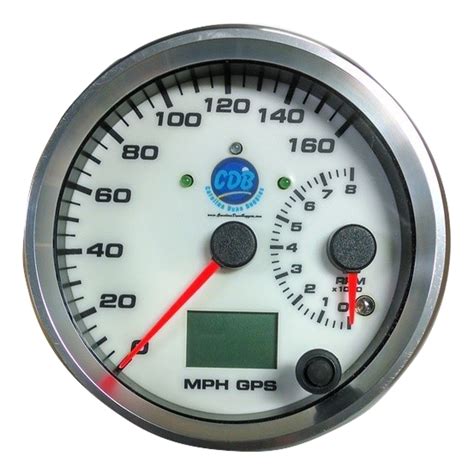 4 Gps Speedometertachometer Wturn Signal And High Beam Indicators