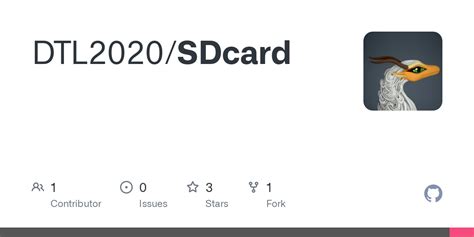 Github Dtl2020sdcard