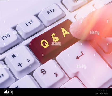 Word Writing Text Q And A Business Photo Showcasing Defined As