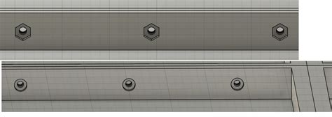solved counterbore for bolt and hex nut autodesk community
