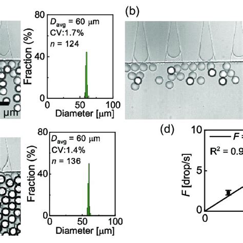 Step Emulsification At Different Flow Rates A C Formation Of Download Scientific Diagram