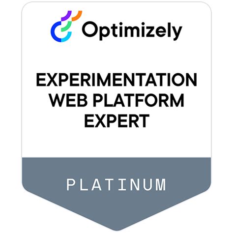 Optimizely SME Experimentation Web Platform Expert Credly