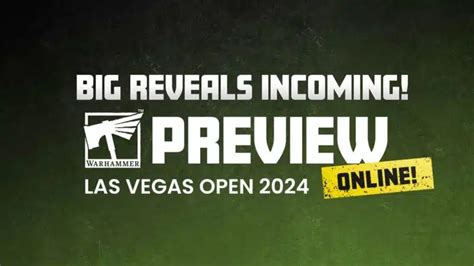 Warhammer LVO Reveals All The Reveals Of The Las Vegas Open