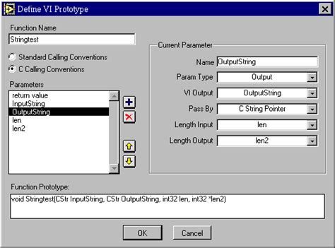Creating And Calling Labview Dlls With Various Data Types From