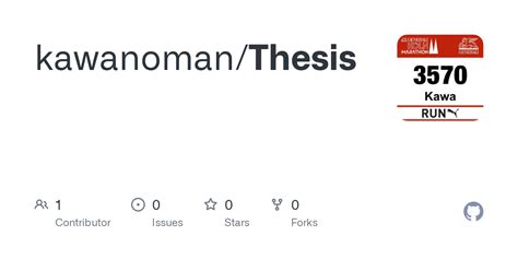 Github Kawanomanthesis