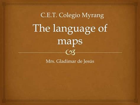 Geography Maps Class 6 Pptx