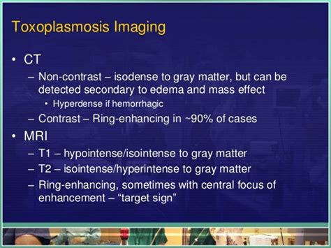Ring Enhancing Lesions