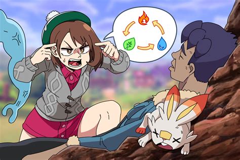 Gloria Scorbunny Sobble And Hop Pokemon And 2 More Drawn By Galois