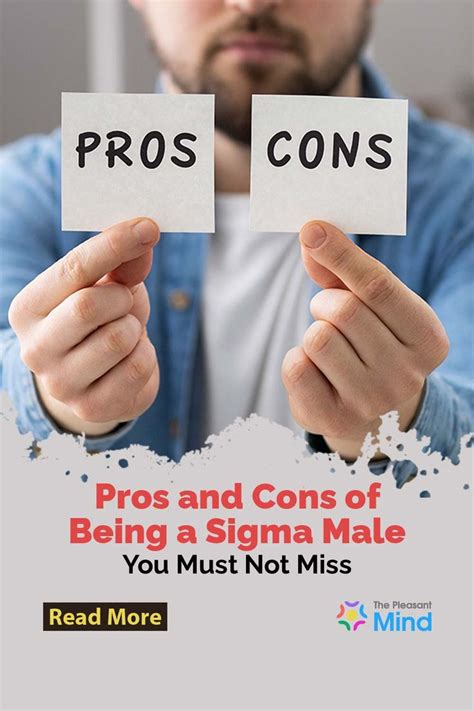 Pros And Cons Of Being A Sigma Male