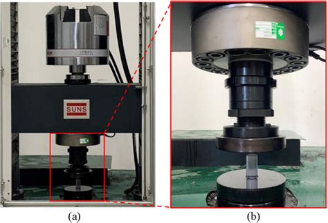 Ucs Tests For Veroclear 810 Specimens A Suns Universal Testing