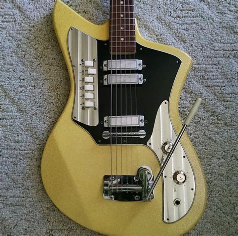 Cipher Intermark Charger 1966 Gold Sparkle Reverb