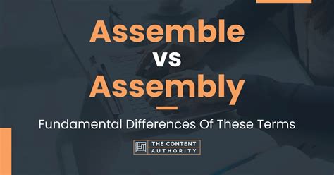 Difference Between Assembly And Congregate At Robert Keck Blog