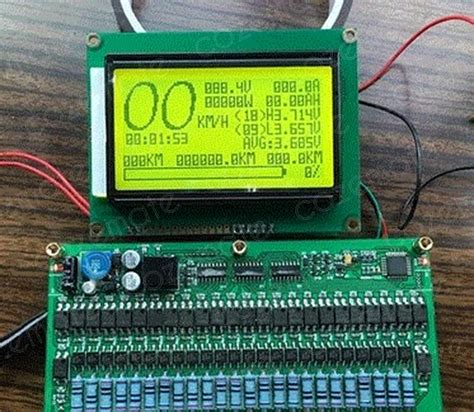 Smart Display 16s 24s Cells 300a 200a 150a 100a 70a Lithium Battery Protection Board Balance Bms