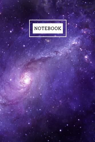 Space Notebook Journal 6 X 9 Wide Ruled Lined Notebook Gloss