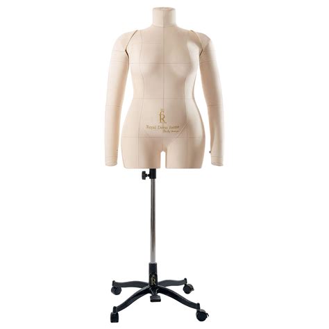 Royal Dress Forms Fully Pinnable Soft Female Mannequin Torso With