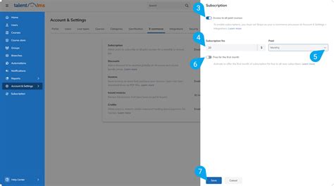 How To Offer Your Users A Free Trial Subscription Talentlms Support