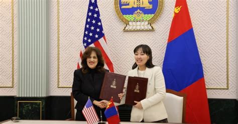 УУХҮЯ АНУ ын Хөдөлмөрийн яамтай хамтран ажиллах санамж бичиг байгууллаа