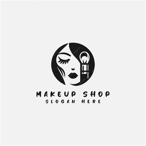 Premium Vector Makeup Logo Design With A Simple And Elegant Style