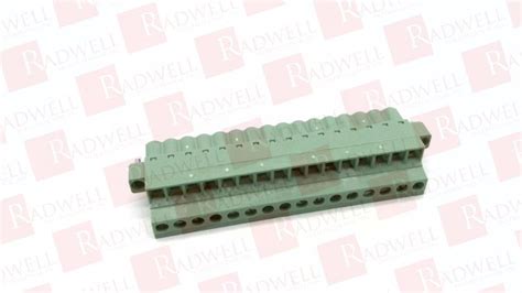 Front Mstb 2 5 16 Stf 5 08 Connector Terminal Pin Por Phoenix Contact