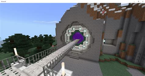 Minecraft Nether Portal Design Schematic