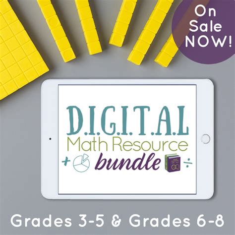 Digital Resource Bundle For Math Teachers Crystal Mencia Scheidt