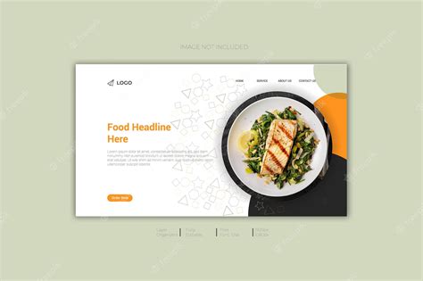 Premium Vector Landing Page Design Template Premium Vector