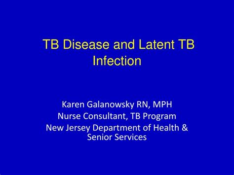 PPT TB Disease And Latent TB Infection PowerPoint Presentation Free Download ID 760496