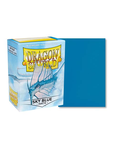 Discontinued Dragon Shield Matte Sleeves Sky Blue