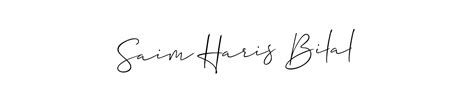 70 saim haris bilal name signature style ideas professional esignature