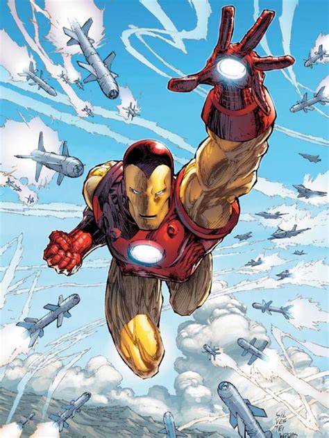 Classic Iron Man By Mark Silverstri Iron Man Comic Marvel Art Iron Man