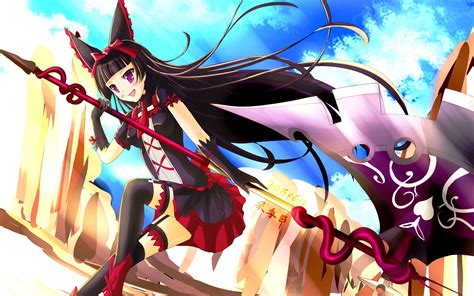 Gate Jieitai Kanochi Nite Kaku Tatakaeri Wallpapers Anime Hq Gate