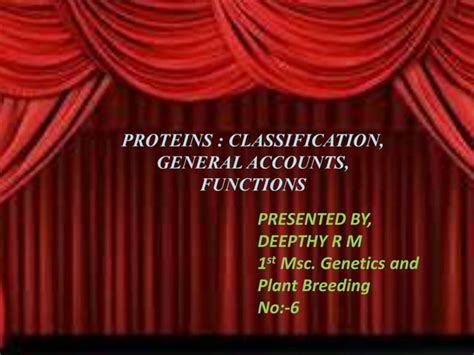 Proteins Ppt Ppt