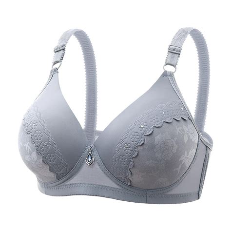 Ddapj Pyju Double Support Wireless Bralace Bra With Stay In Place