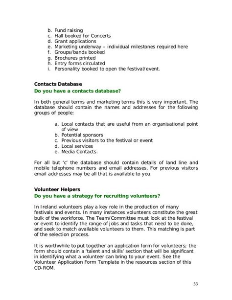 Festivals And Event Best Practices