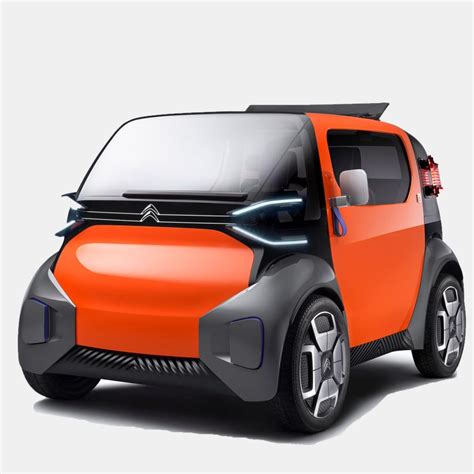 Citroën designs ultra compact concept car for unlicenced drivers