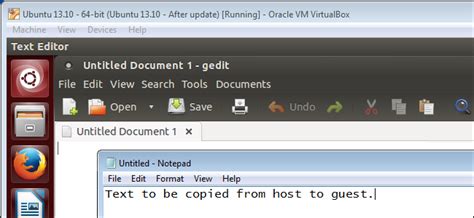 How To Copy And Paste Between A VirtualBox Host Machine And A Guest Machine