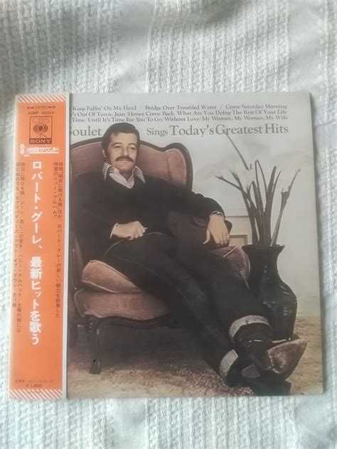 Yahooオークション Lp ロバート・グーレ 最新ヒットを歌う Robert G