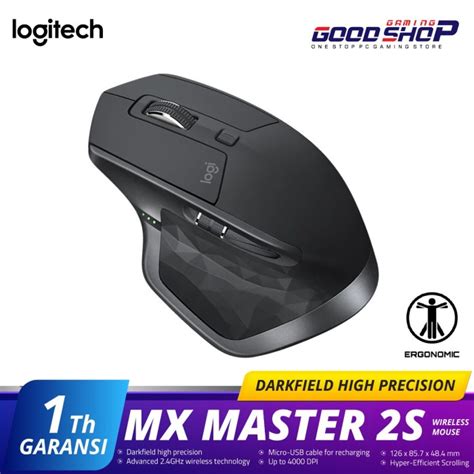 Jual Logitech MX Master 2S Bluetooth Wireless Mouse Shopee Indonesia