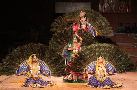 Jawahar Kala Kendra Lokrang Painted In The Color Of Krishna Devotion