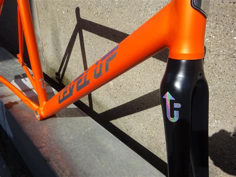 Level Up Frame Gb001 Fixed Gear 700c Aluminum 49cm 52cm 55cm Single Speed Bicycle Frameset